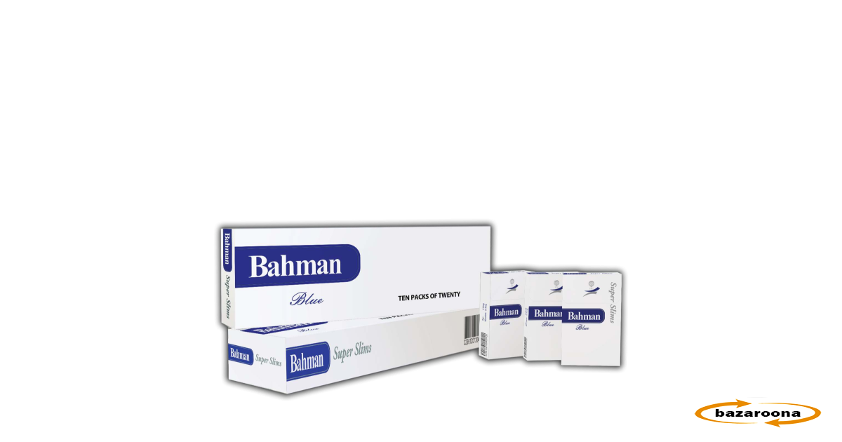 Bahman Blue Tobacco Cigarette | Bazaroona.com B2B