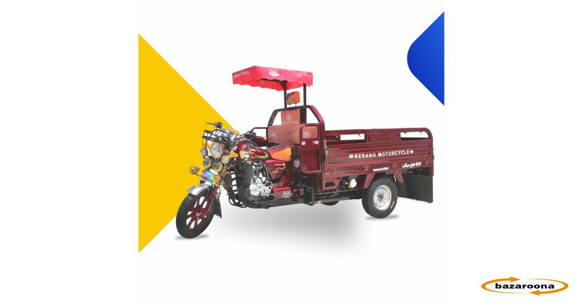 Three Tire 200cc Berang Motorcycle | Bazaroona.com B2B