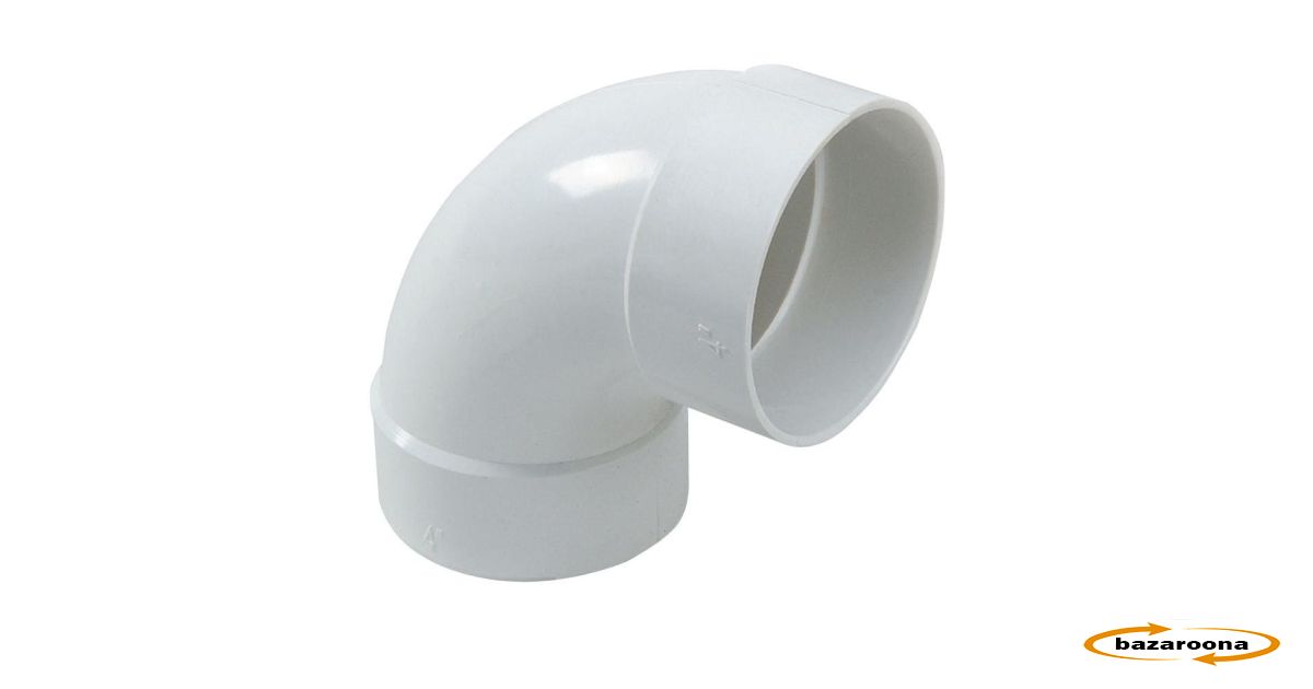 90-degree PVC elbow fitting | Bazaroona.com B2B